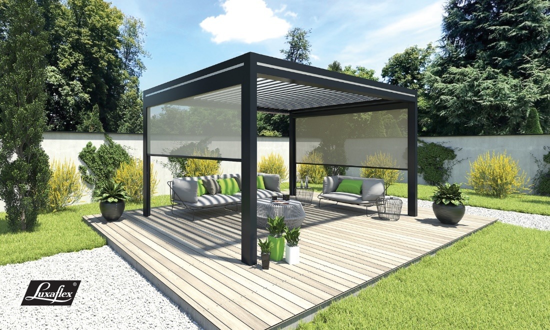 Luxaflex External Screens & Pergolas - Material Things