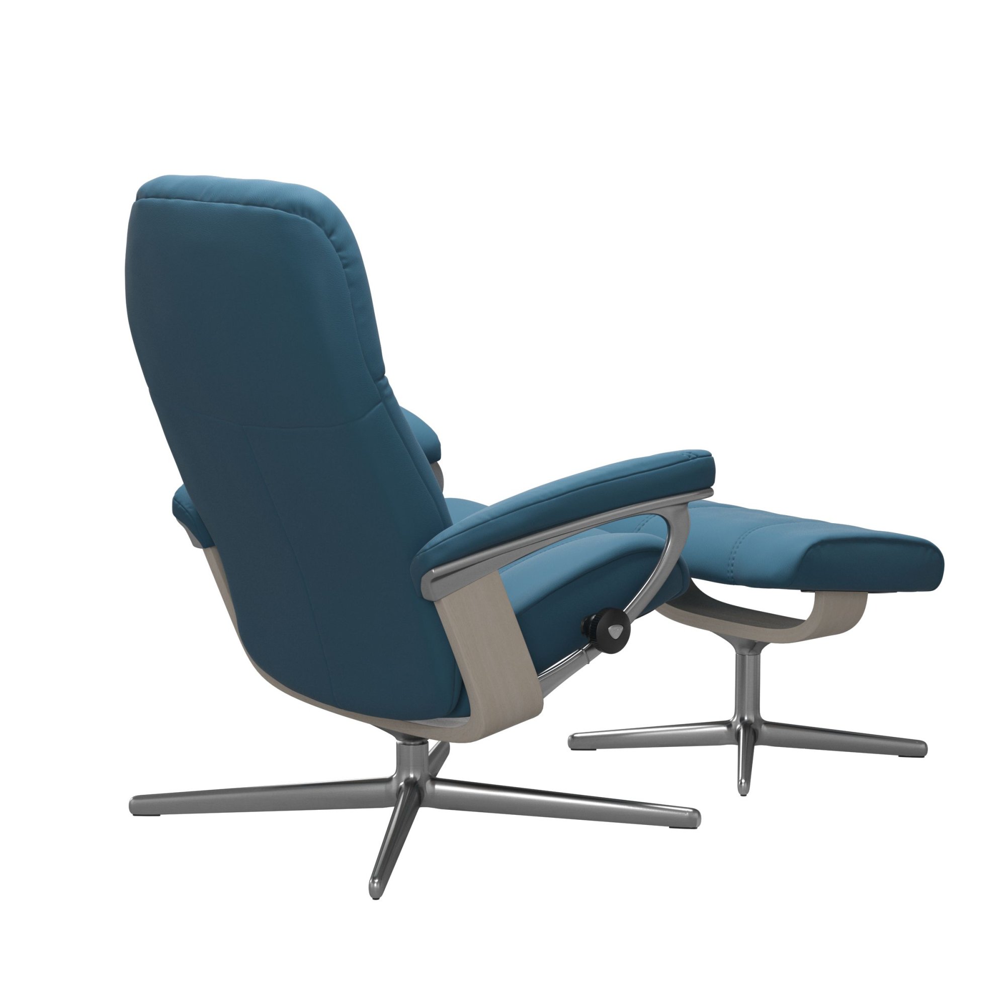 Stressless Consul Chair with footstool - Material Things