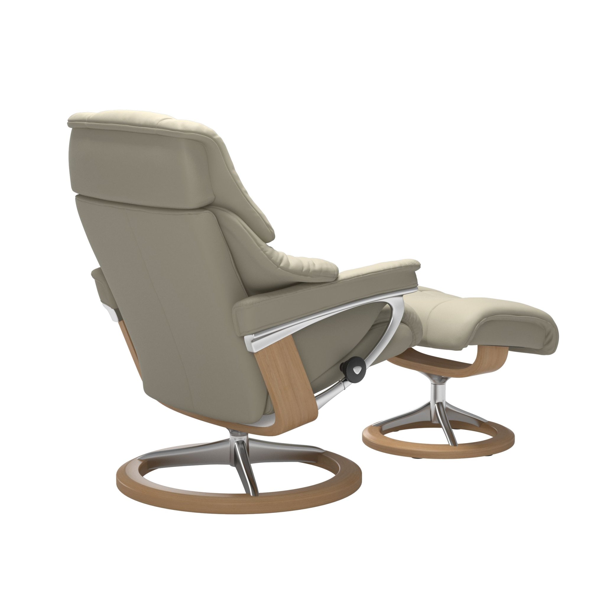 Stressless Reno Chair with footstool - Material Things