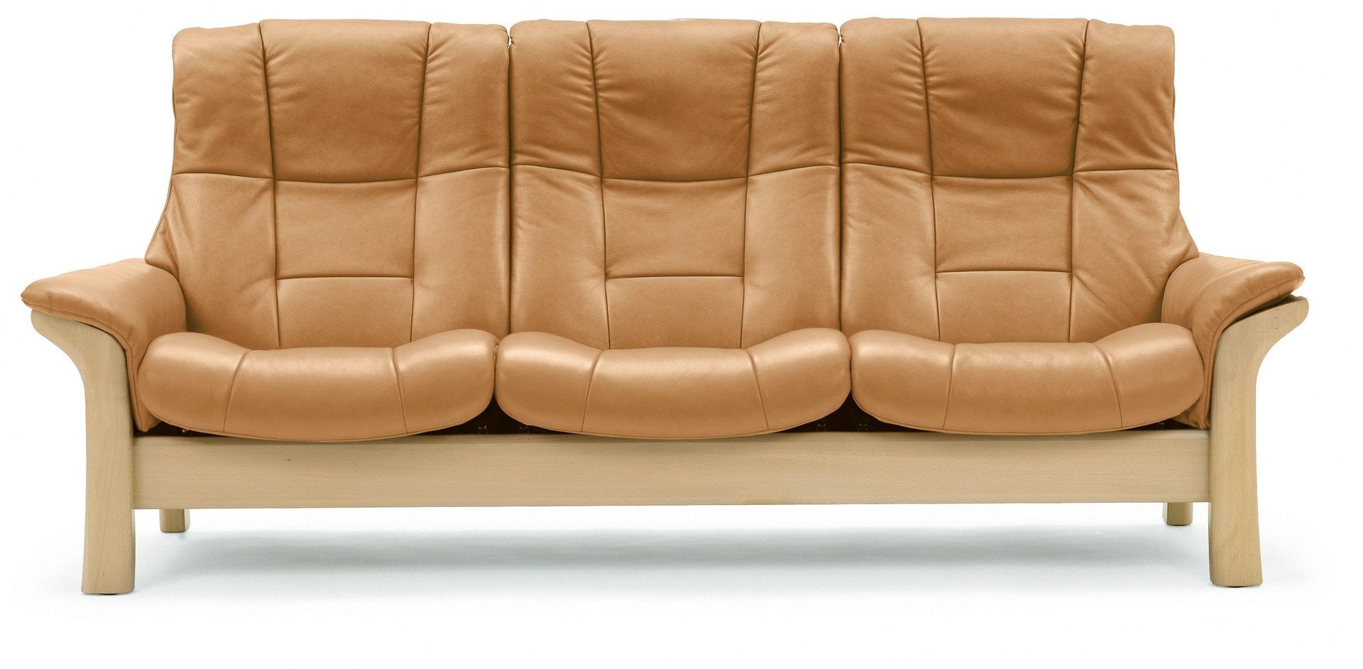 Stressless Buckingham 3 Seater Sofa - Material Things