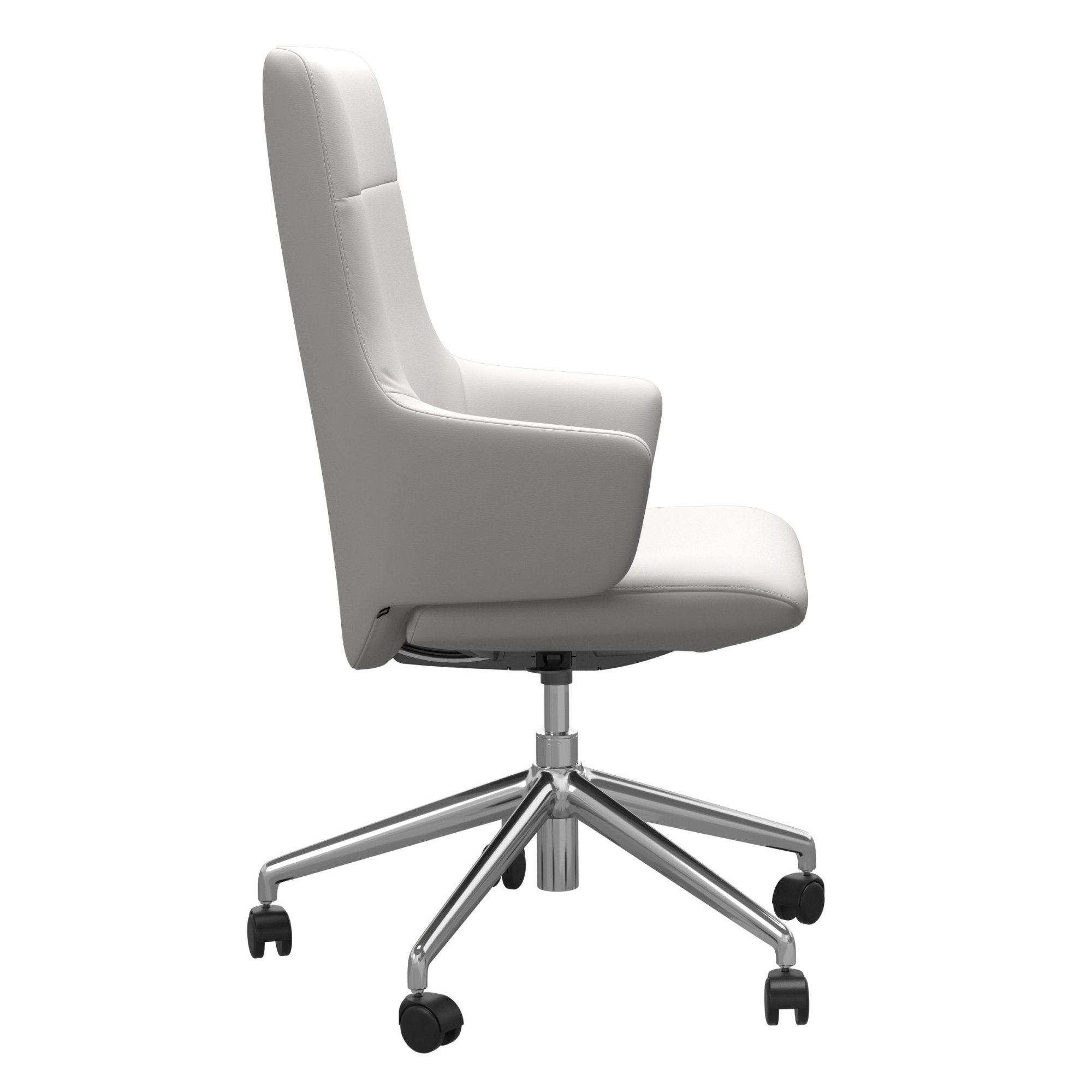 Stressless Chilli High Back Home Office Chair with Arms - Material Things