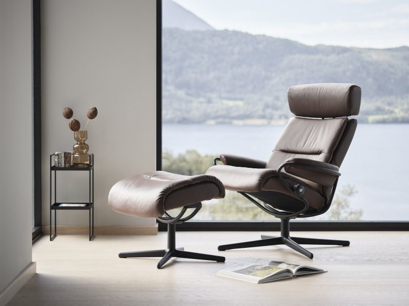Stressless Tokyo Chair with footstool Material Things
